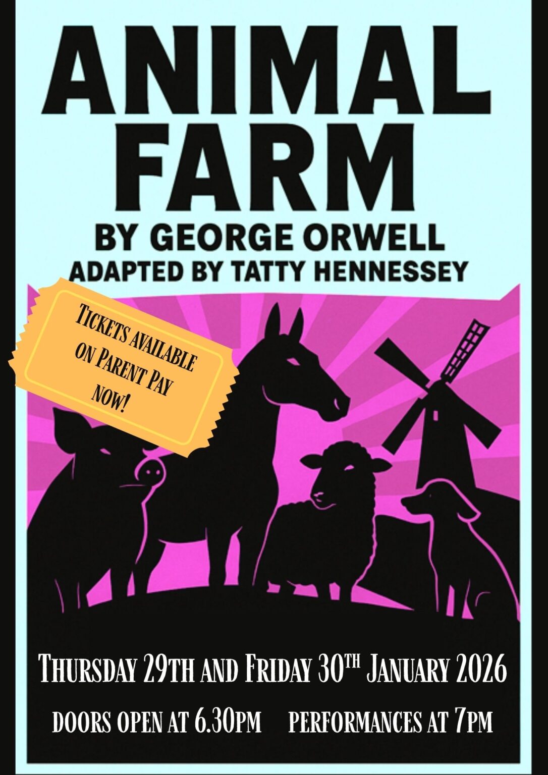 Animal Farm - Chelmsford County High School for Girls